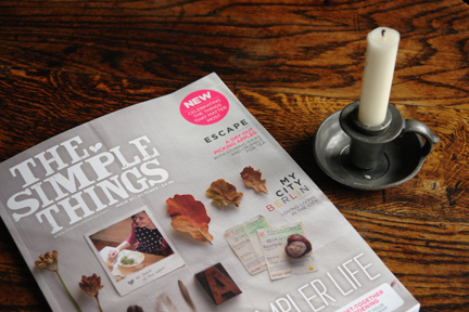 The Simple Things - H is for Home Harbinger